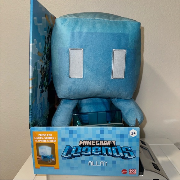 Mattel | Toys | Mattel Minecraft Toys Minecraft Plush Allay With Lights ...